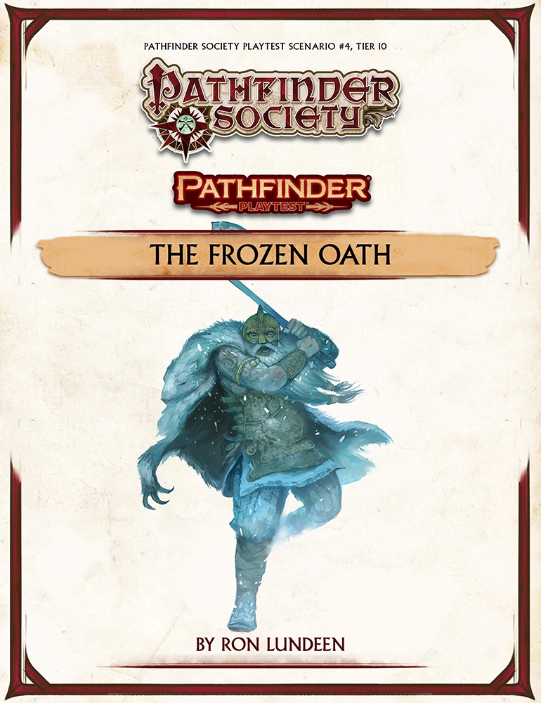Pathfinder Playtest Scenario #4: Frozen Oath – d20 Diaries