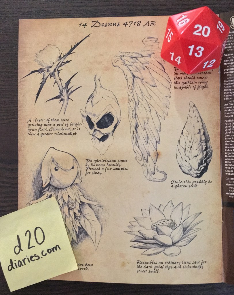 Wilderness Origins – d20 Diaries